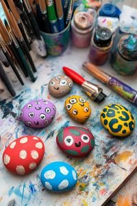 19 Inspiring Pebble Painting Ideas You Can Try at Home