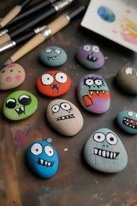 19 Inspiring Pebble Painting Ideas You Can Try at Home – Paint9 Art