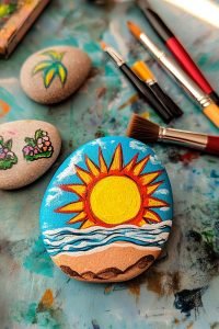 19 Inspiring Pebble Painting Ideas You Can Try at Home
