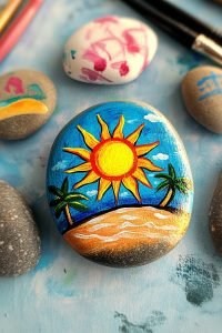 19 Inspiring Pebble Painting Ideas You Can Try at Home