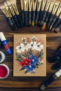 25 Beautiful Hand Painted Christmas Cards Ideas to Inspire Your Creativity