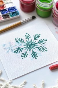 25 Watercolor Christmas Cards DIY Ideas to Brighten Your Holidays
