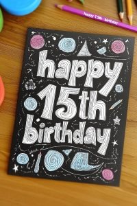 25 Happy Birthday Drawing Colored Pencil Ideas for Every Celebration
