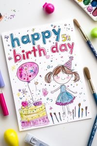 25 Stunning Happy Birthday Drawing Watercolor Ideas for All Ages
