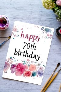 25 Stunning Happy Birthday Drawing Watercolor Ideas for All Ages