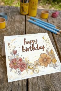 25 Happy Birthday Drawing Colored Pencil Ideas for Every Celebration