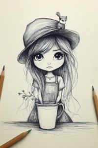 30 Cute Drawings Ideas You’ll Love to Try Right Now