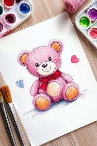 22 Cute Watercolor Drawing Ideas to Spark Your Creativity