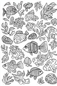 31 Watercolor Doodles Painting Templates Printable Ideas You’ll Love