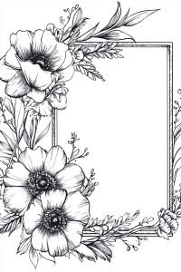 42 Flower Watercolor Painting Templates Printable Ideas for Stunning ...