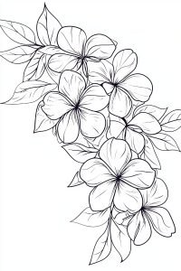 42 Flower Watercolor Painting Templates Printable Ideas for Stunning ...