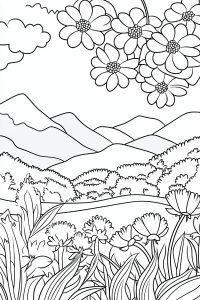 42 Flower Watercolor Painting Templates Printable Ideas for Stunning ...