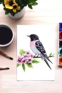 29 Watercolor Drawing Bird Ideas for Stunning Nature-Inspired Artwork