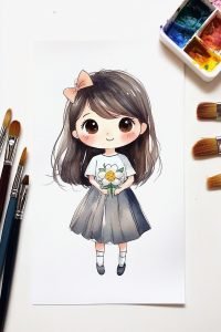 22 Cute Watercolor Drawing Ideas to Spark Your Creativity