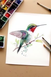 29 Watercolor Drawing Bird Ideas for Stunning Nature-Inspired Artwork