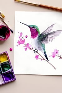 29 Watercolor Drawing Bird Ideas for Stunning Nature-Inspired Artwork