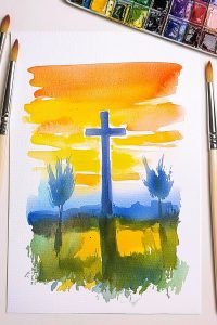 37 Watercolor Sunset Drawing Ideas for Beginners and Pros Alike