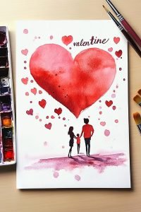 28 Watercolor Valentine Cards Ideas to Inspire Your Romantic Creations