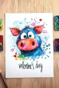 28 Watercolor Valentine Cards Ideas to Inspire Your Romantic Creations