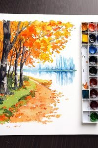 27 Watercolor Drawing Landscape Ideas to Spark Your Creative Journey