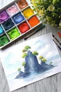 27 Watercolor Drawing Landscape Ideas to Spark Your Creative Journey
