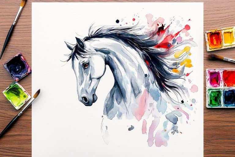 Creative 24 Watercolor Horse Drawing Easy Ideas You’ll Love