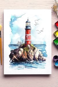 27 Watercolor Drawing Landscape Ideas to Spark Your Creative Journey