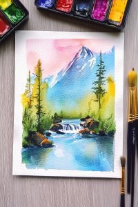 27 Watercolor Drawing Landscape Ideas to Spark Your Creative Journey