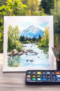 27 Watercolor Drawing Landscape Ideas to Spark Your Creative Journey