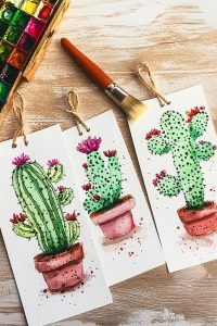 25 Watercolor Bookmarks DIY Ideas to Spark Your Creativity