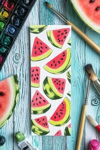 25 Watercolor Bookmarks DIY Ideas to Spark Your Creativity