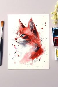 28 Watercolor Cat Painting Ideas to Inspire Your Creative Journey