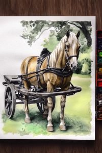 Creative 24 Watercolor Horse Drawing Easy Ideas You’ll Love