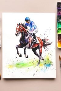 25 Stunning Watercolor Horse Drawing Ideas to Inspire Your Art