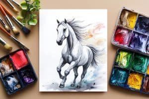 25 Stunning Watercolor Horse Drawing Ideas to Inspire Your Art
