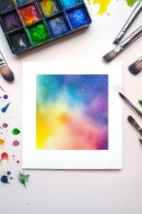 32 Watercolor Galaxy Drawing Ideas to Inspire Your Next Artwork