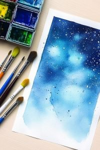 32 Watercolor Galaxy Drawing Ideas to Inspire Your Next Artwork