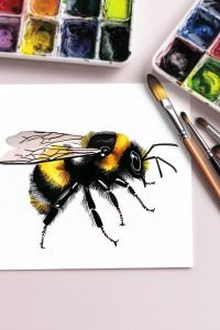 24 Watercolor Insects Drawing Ideas for Stunning and Creative Artwork