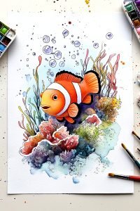 26 Watercolor Ocean Animals Ideas to Inspire Your Next Artwork