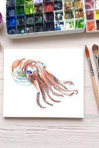 26 Watercolor Ocean Animals Ideas to Inspire Your Next Artwork