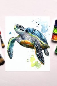 26 Watercolor Ocean Animals Ideas to Inspire Your Next Artwork