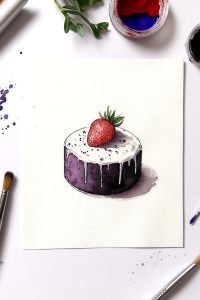 28 Stunning Watercolor Cake Painting Ideas to Inspire Your Creativity