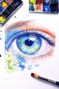 Explore 27 Watercolor Eyes Drawing Ideas for Your Art Journal