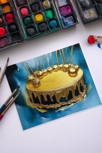 27 Watercolor Cake Drawing Ideas to Inspire Your Sweet Creations