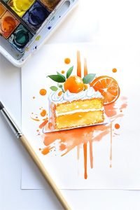 27 Watercolor Cake Drawing Ideas to Inspire Your Sweet Creations