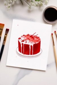 27 Watercolor Cake Drawing Ideas to Inspire Your Sweet Creations