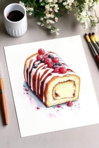 27 Watercolor Cake Drawing Ideas to Inspire Your Sweet Creations