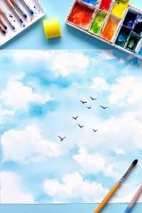 31 Watercolor Clouds Drawing Ideas to Elevate Your Art
