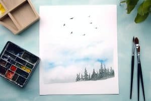 31 Watercolor Clouds Drawing Ideas to Elevate Your Art