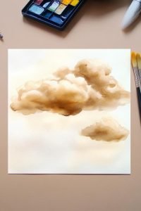 31 Watercolor Clouds Drawing Ideas to Elevate Your Art